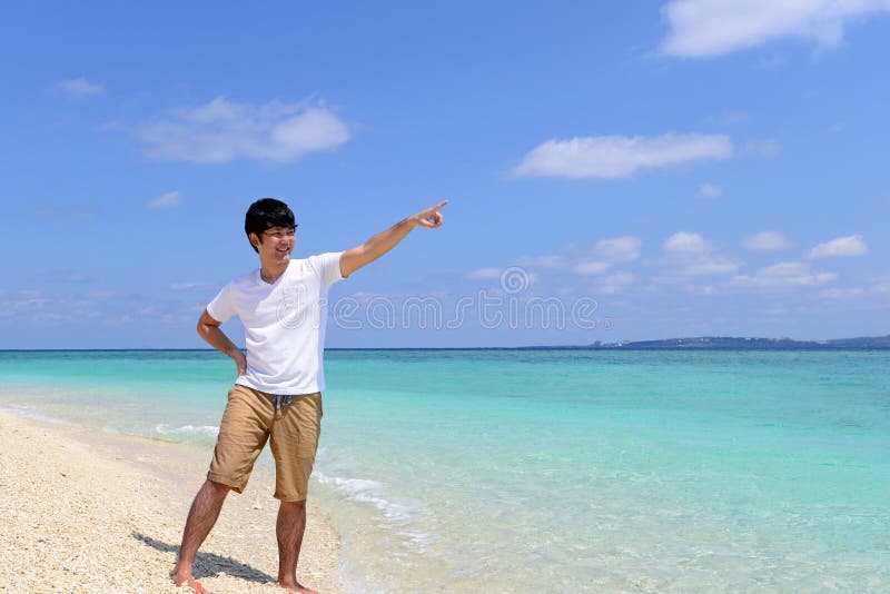 Man enjoy the sun. stock image. Image of enjoy, health - 92951853