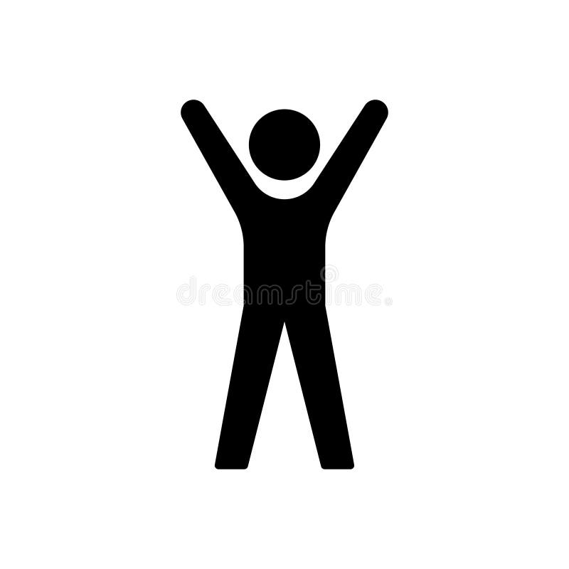 Man enjoying stock vector. Illustration of design, line - 212378075