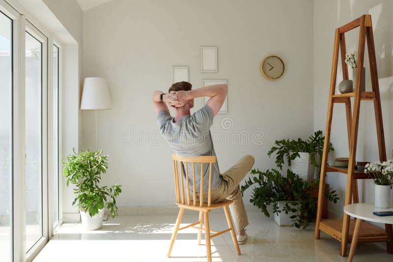 Man Enjoying Short Break stock image. Image of businessman - 291192881