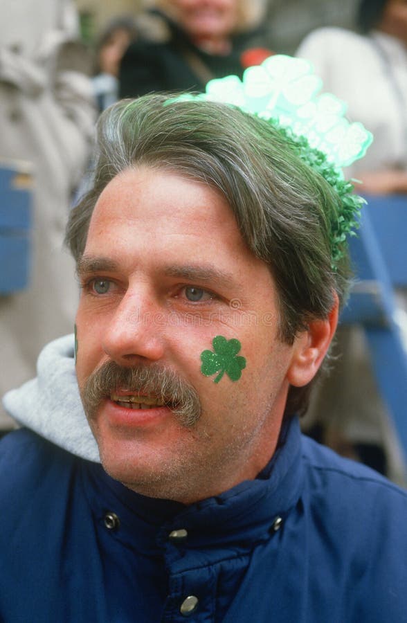 A Man Enjoying the St. Patrick S Day Editorial Photo - Image of states ...