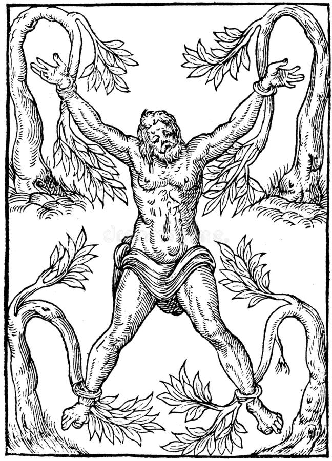 Man Entangled In Trees Picture. Image: 83054635