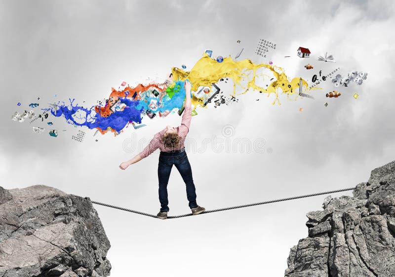 Man evading from items stock image. Image of caucasian - 43132049