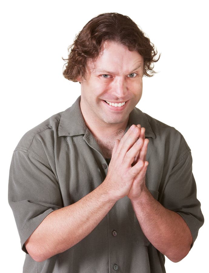 Man with Evil Grin stock image. Image of naughty, troublemaker - 29038961