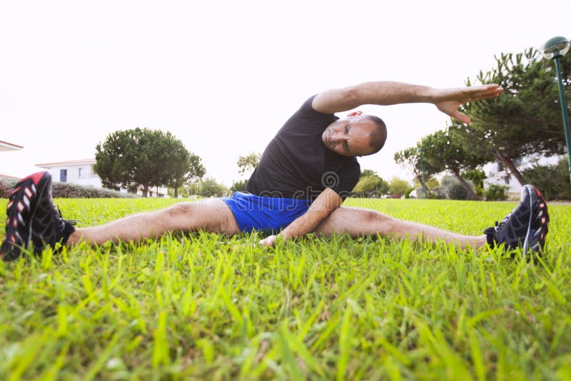 Man exercise stock image. Image of exercising, health - 35610079