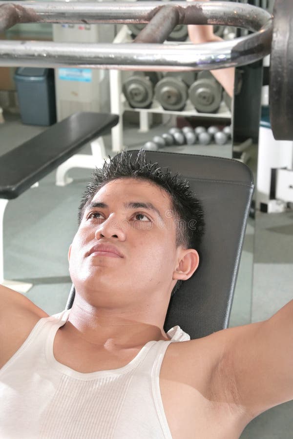 Man exercising stock photo. Image of active, exercise - 7166888