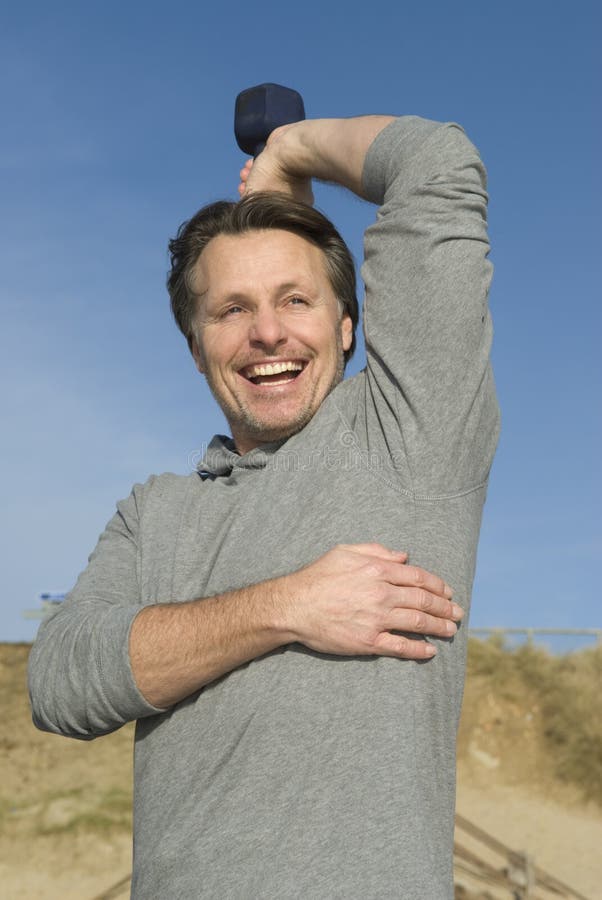 Man exercising. stock photo. Image of lifestyle, sport - 7950616