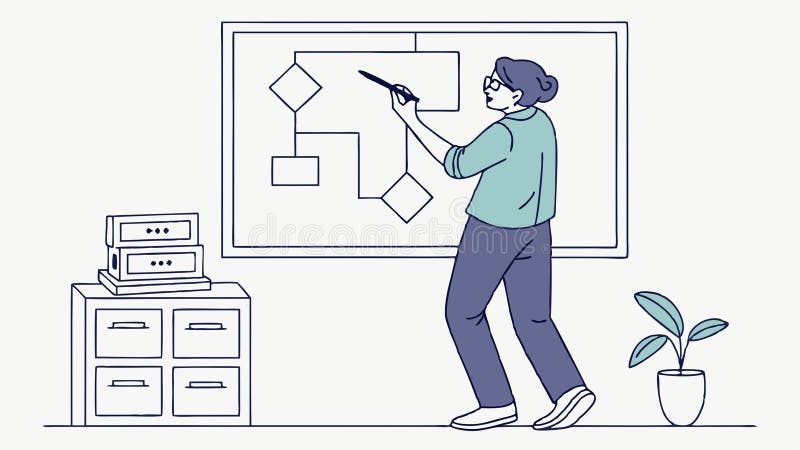 Explaining Flowchart Stock Illustrations – 237 Explaining Flowchart ...