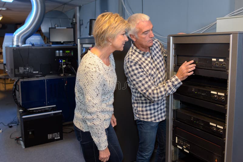Man Explaining How Something Works Stock Photo - Image of case, factory ...