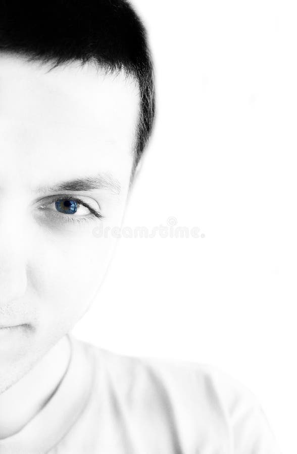 Stripe-Face stock photo. Image of contrast, engaging, faces - 519732