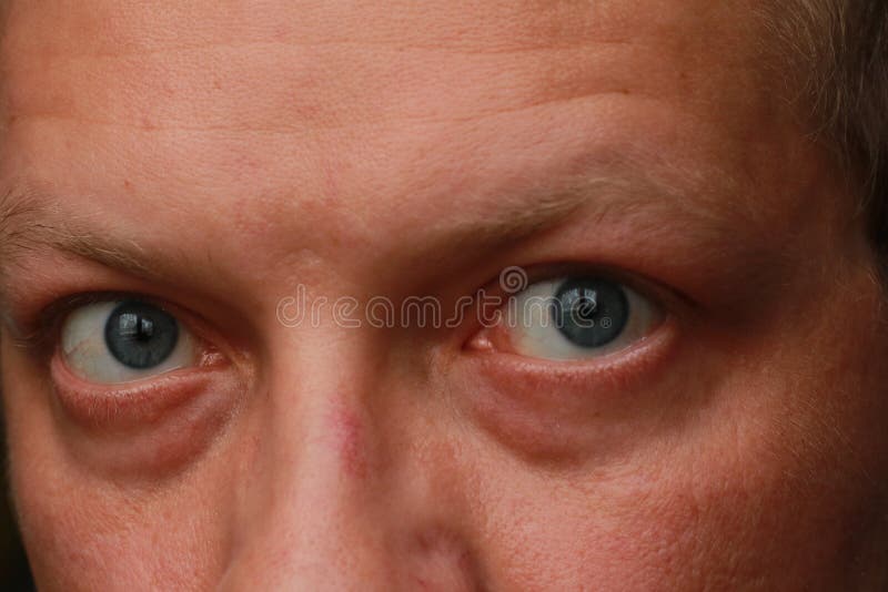 Man eye closeup. stock photo. Image of optic, beauty - 143317484