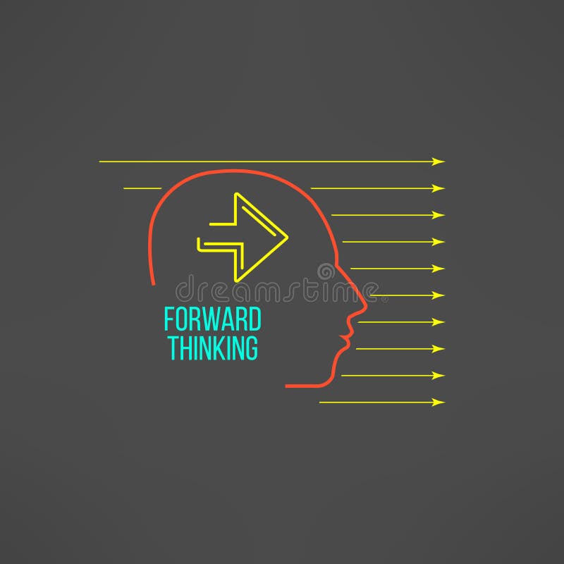 Forward Thinking Gold Compass Leads With Vision Planning Stock ...