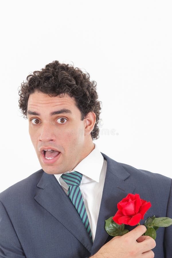 Man with Suspicious or Ignorant Facial Expression Stock Photo - Image ...