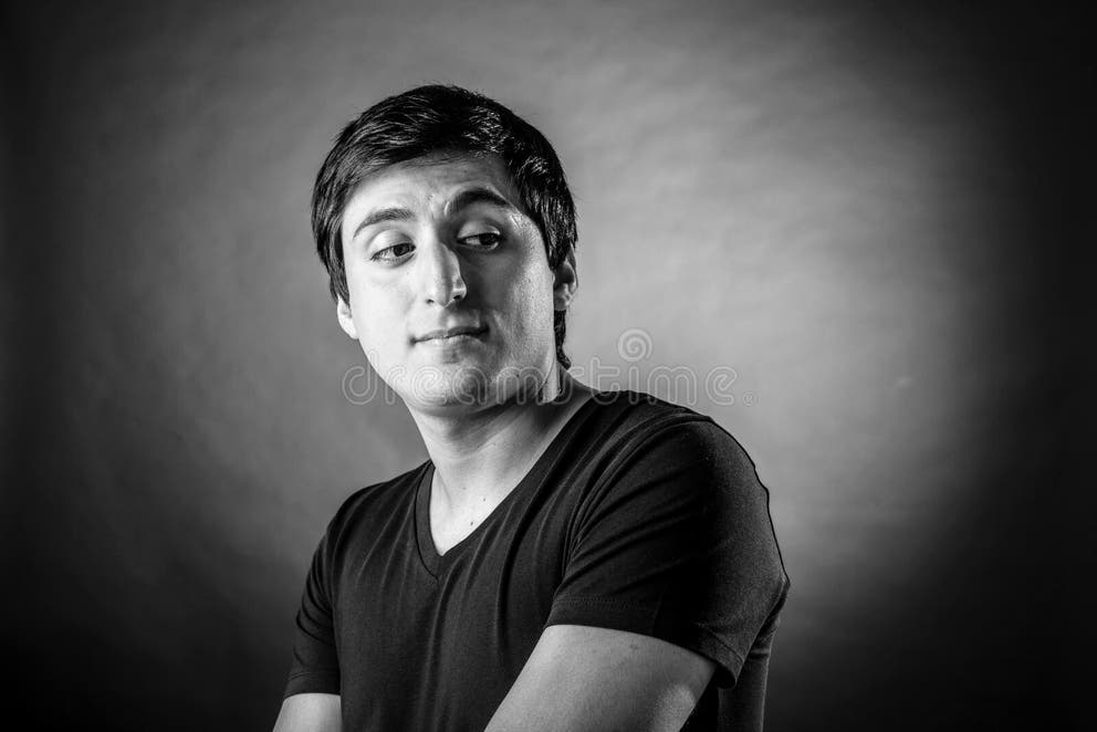 Man face expressions stock photo. Image of hair, handsome - 86998014