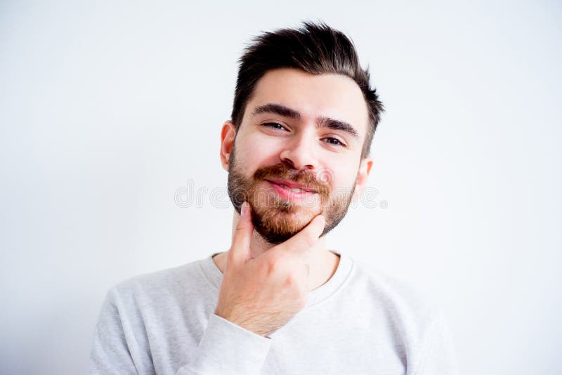 Man face expressions stock image. Image of playful, happy - 91675007