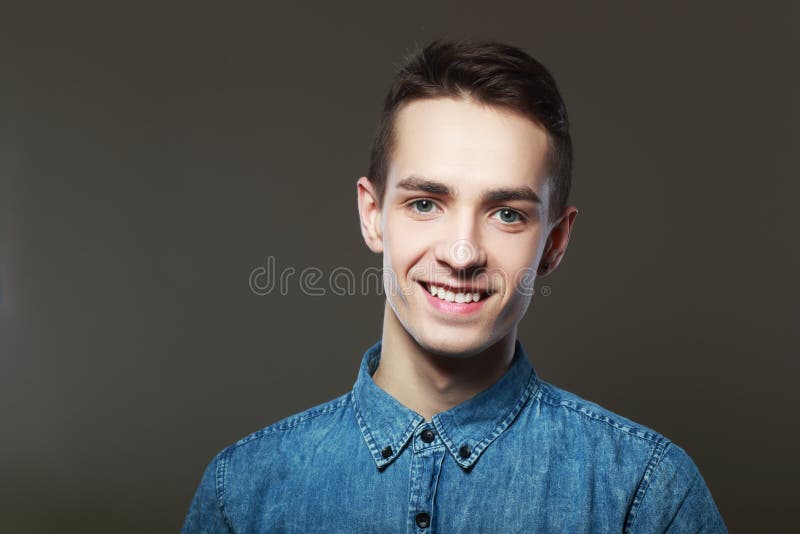 Man face smiling stock image. Image of face, eyes, happy - 75516673