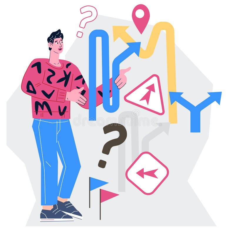 Difficult Paths Stock Illustrations – 163 Difficult Paths Stock ...