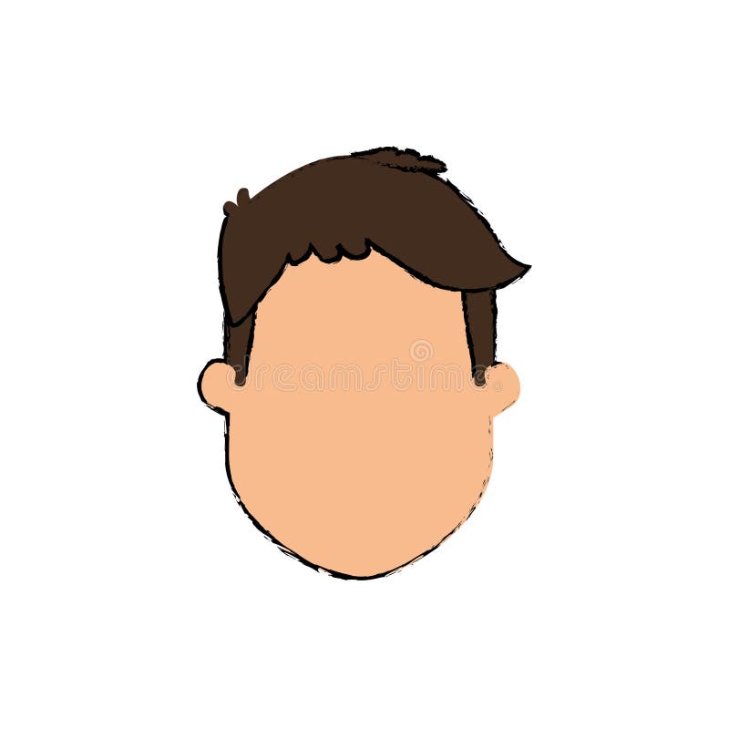 Man faceless head stock illustration. Illustration of user - 85785190