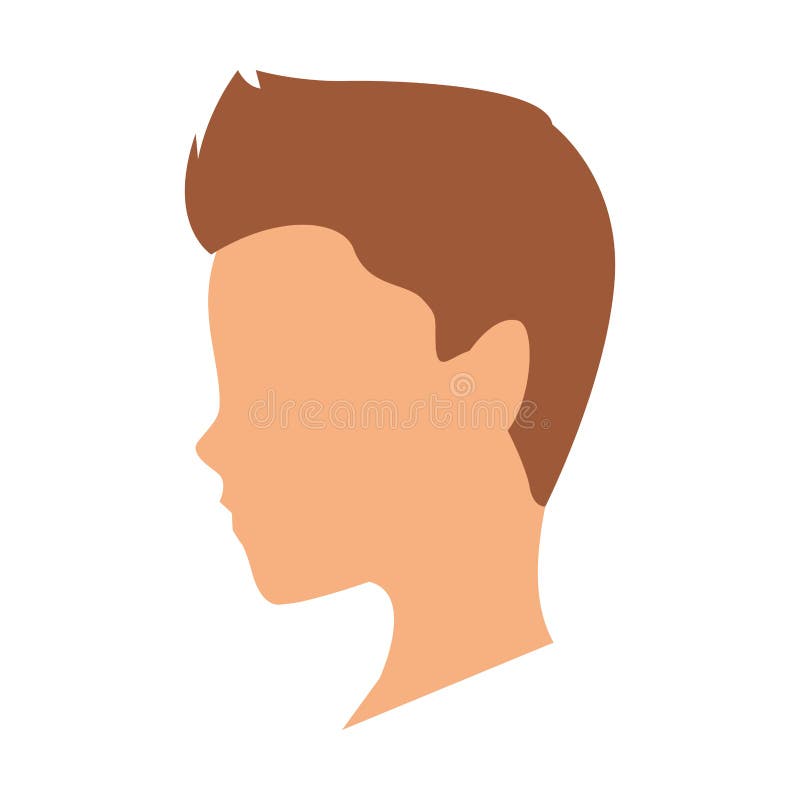 Man faceless head stock vector. Illustration of character - 143328407