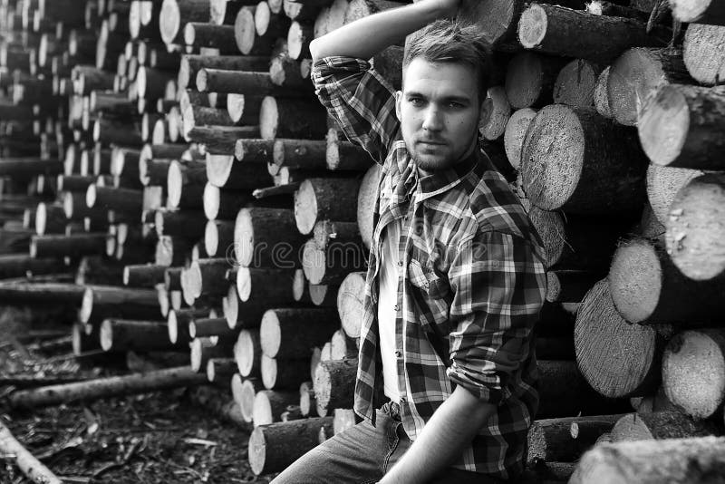 Man at the Factory Processing Stock Photo - Image of caucasian, active ...