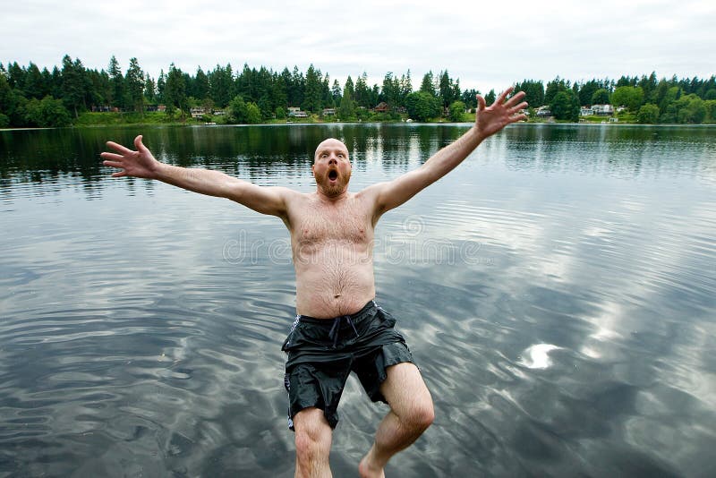 Person Falling Backwards