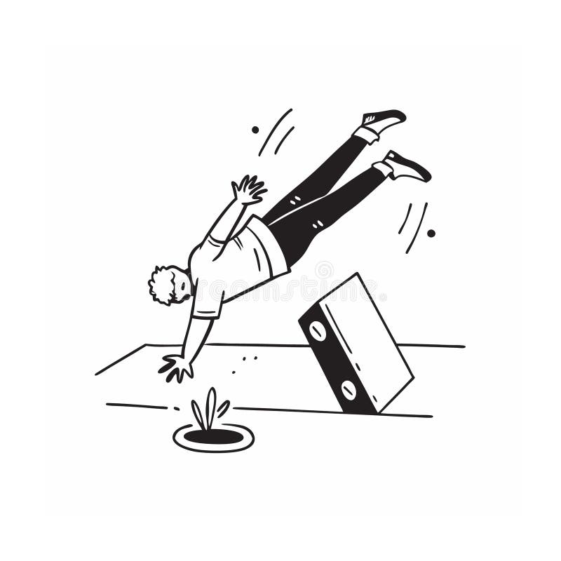 Falling Man Stock Illustrations – 20,869 Falling Man Stock ...