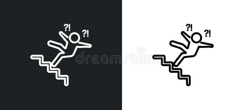 Man Falling Icon Stock Illustrations – 3,657 Man Falling Icon Stock ...