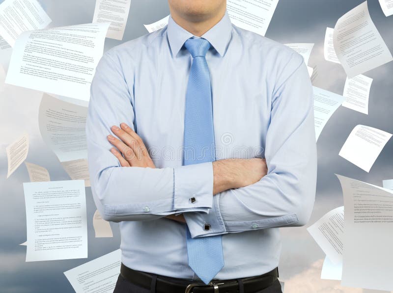 Falling papers stock photo. Image of office, clerical - 50007626