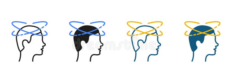 Man Feel Headache Pictogram. Tired Man with Nausea Line and Silhouette ... Man Feel Headache Pictogram. Tired Man with Nausea Line and Silhouette ...