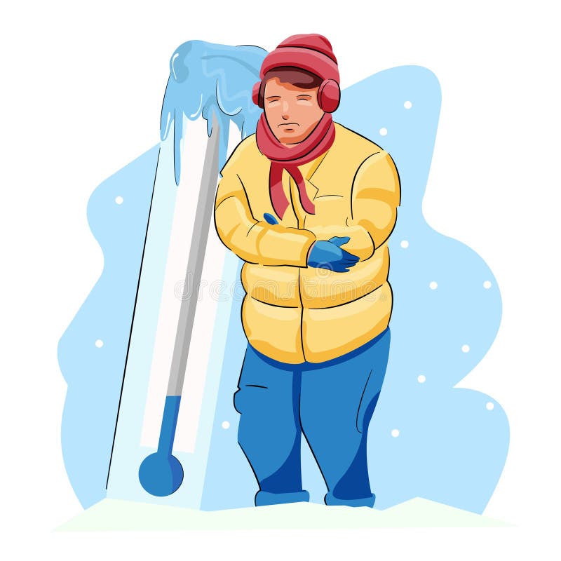 Feeling Cold Clipart