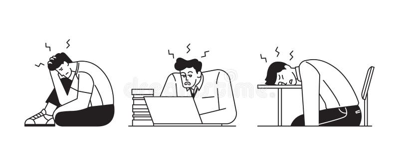 Too Much Work Cartoon Stock Illustrations – 192 Too Much Work Cartoon ...