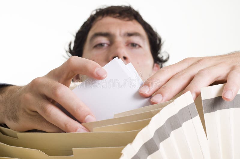 Man Fileing Stock Photos - Free & Royalty-Free Stock Photos from Dreamstime