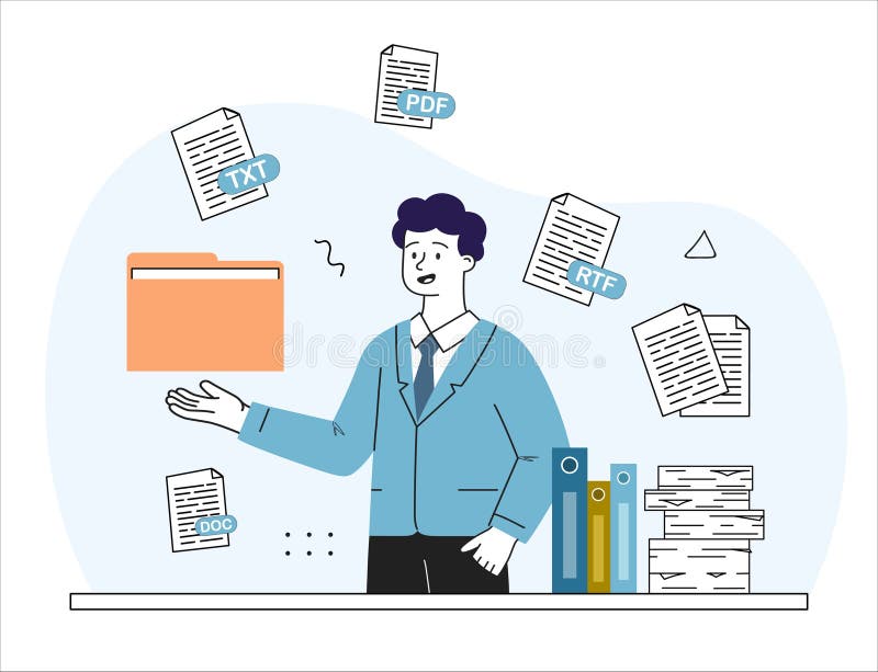 Different Digital Documents Stock Illustrations – 500 Different Digital ...