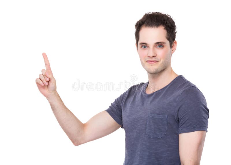 Man with finger point out stock photo. Image of latin - 46730692
