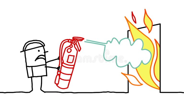 Fireman Line Drawing Stock Illustrations – 1,279 Fireman Line Drawing ...