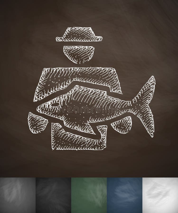 Man Big Fish Hand Stock Illustrations – 258 Man Big Fish Hand Stock ...