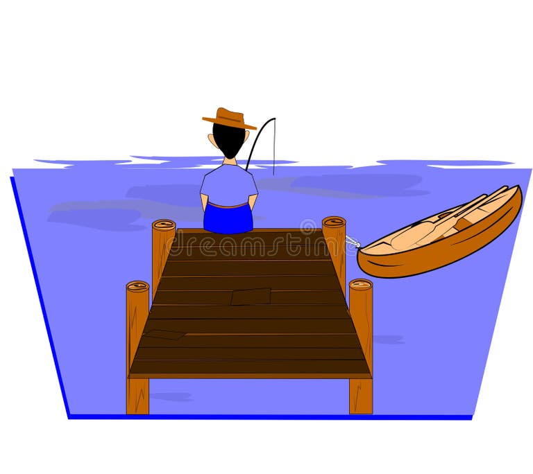 Fishing Dock Stock Illustrations – 3,166 Fishing Dock Stock ...