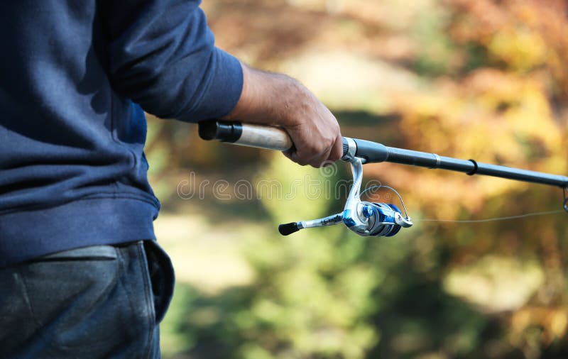 Fishing Alone stock image. Image of enjoy, angling, fisherman - 51115
