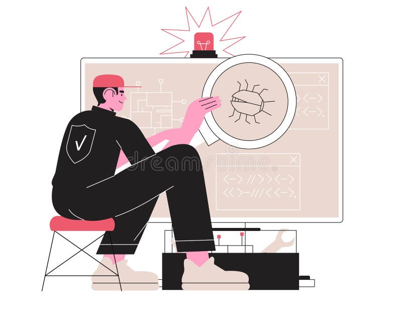 Programmer Fix Stock Illustrations – 758 Programmer Fix Stock ...