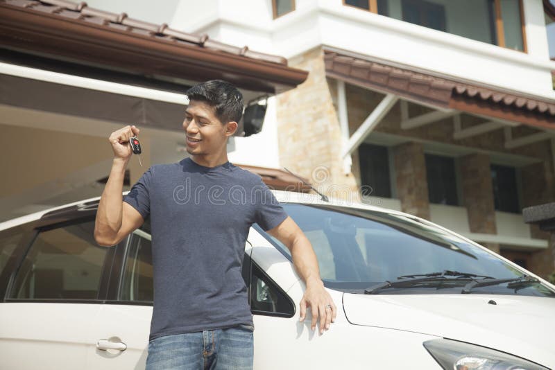 Man fixing a car stock image. Image of engine, mechanic - 183292235