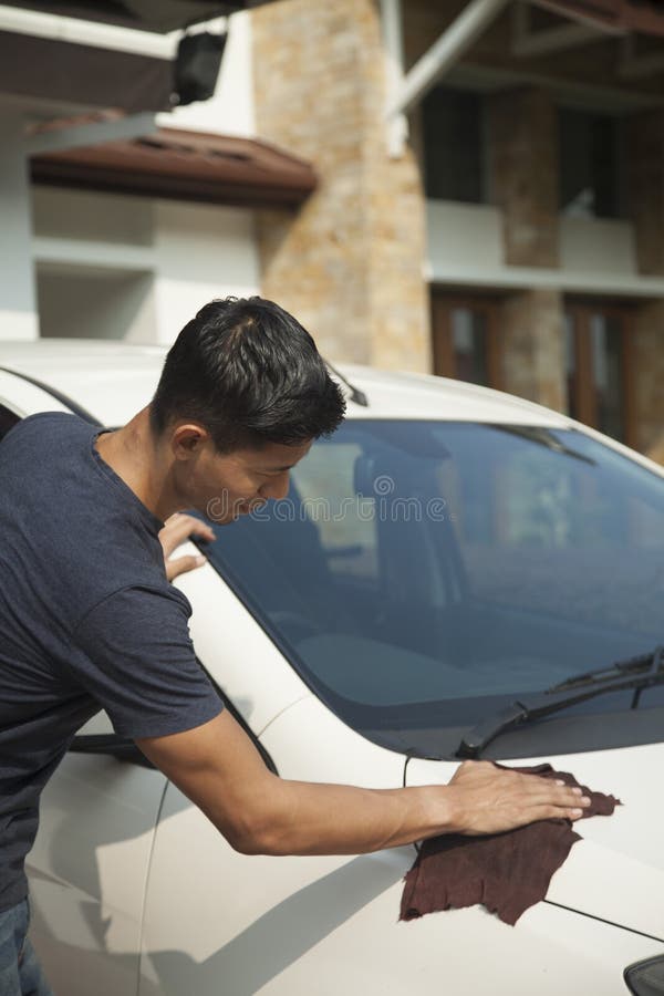 Man fixing a car stock photo. Image of coolant, vehicle - 183292444