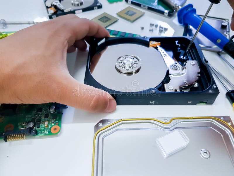 Fixing electronics stock image. Image of professional - 26200137