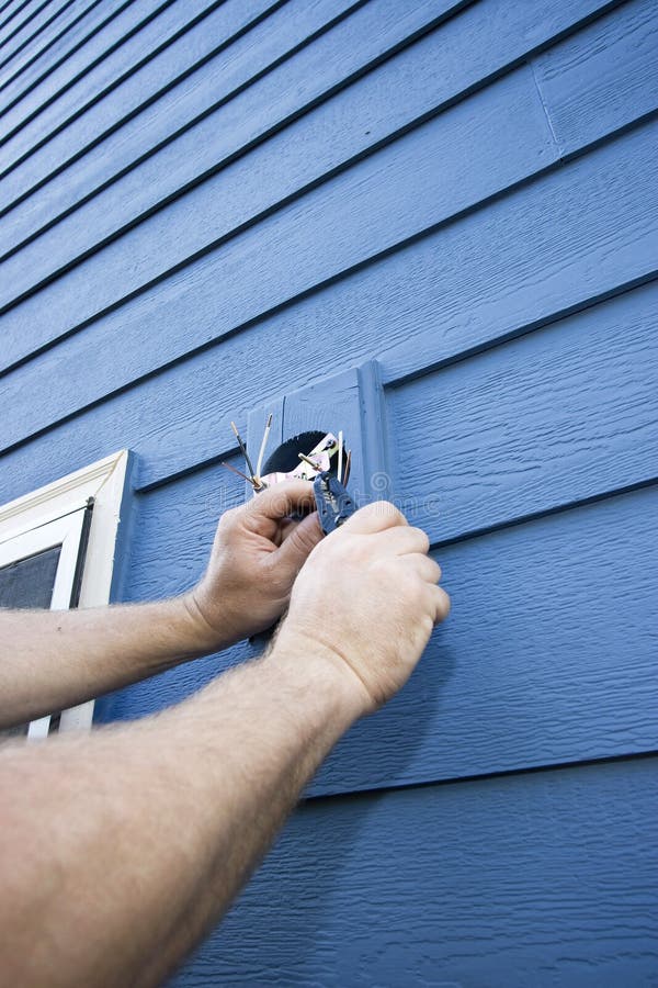 Man Fixing House Picture. Image: 6295375