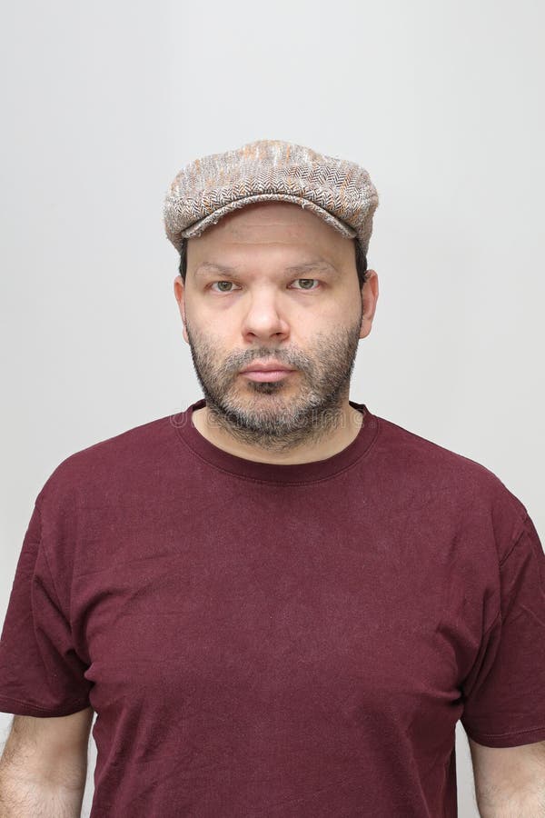 Teen Boy Wearing a Flat Cap Stock Image - Image of attractive, fashion ...