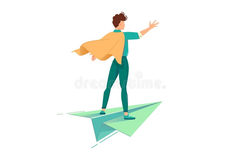 Character Paper Airplane Stock Illustrations – 1,941 Character Paper ...