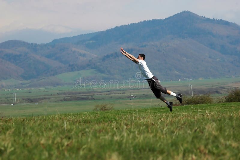 Man fly stock photo. Image of lifestyle, instructors, attractive - 709454