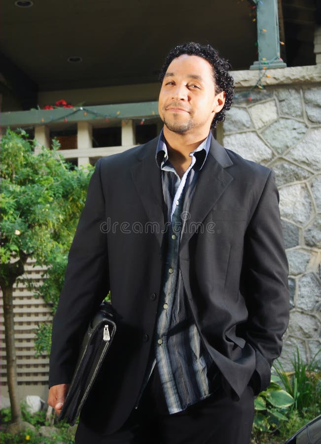 Male Sales Assistant in Clothing Store Stock Photo - Image of assistant ...