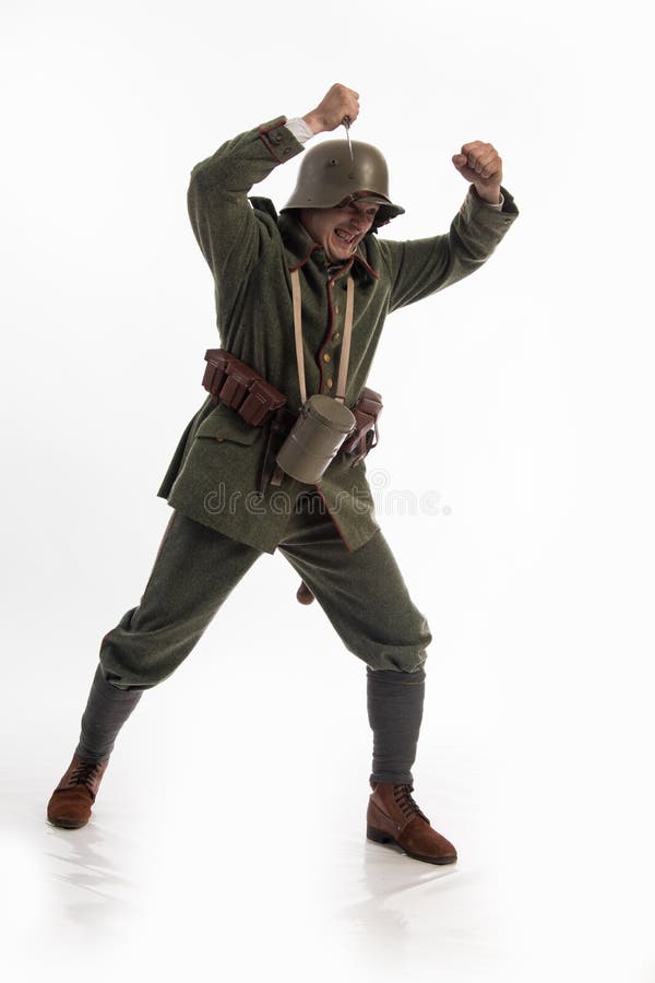 Man in the Form of a German Infantryman from the Times of the First ...