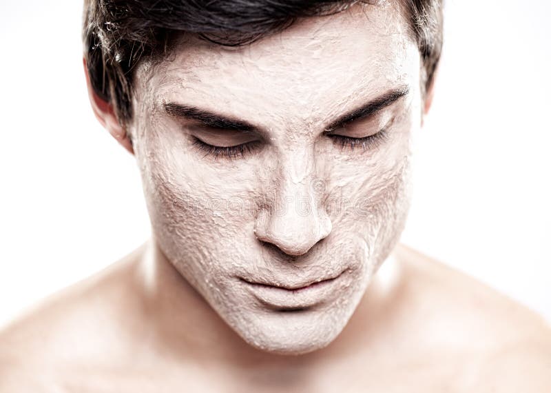 Face with Foundation stock image. Image of people, makeup - 30976091