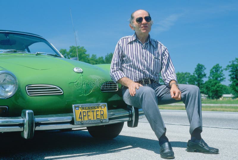 Man in front of his car editorial image. Image of portrait - 23167115