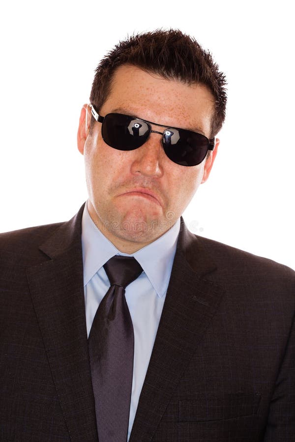 Man with a frown stock photo. Image of scowl, frown, upset - 27391462